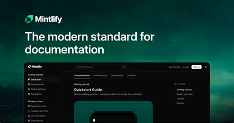 mintlify — the documentation you want effortlessly