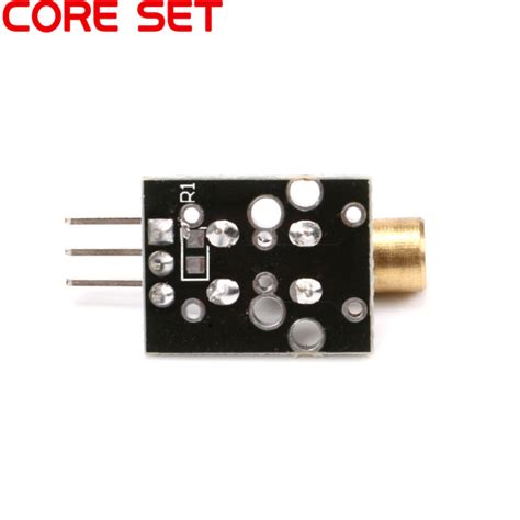 Ky 008 650nm Red Laser Sensor Module 6mm 5v 5mw Red Laser Transmitter Dot Diode Copper Head For