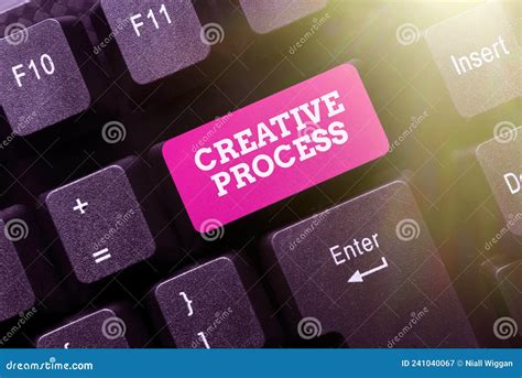 Writing Displaying Text Creative Process Business Approach Connecting Ideas Into Something