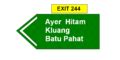 Category Diagrams Of Interchange Exit Direction Signs Wikimedia Commons