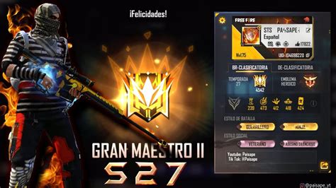 Cómo Alcanzar el Rango de Gran Maestro en Free Fire Consejos Prácticos