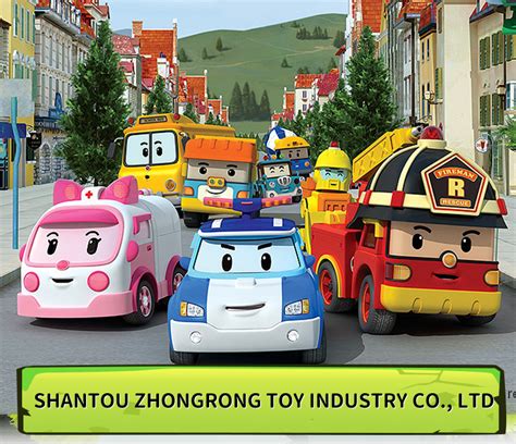 Robocar Poli Amber Roy Helly Transforming Robot Toys Tramsformable