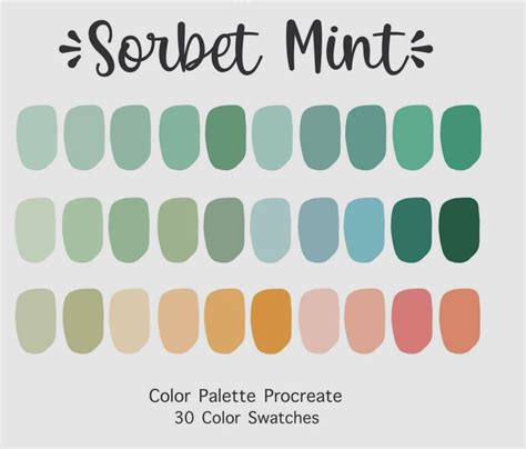 Muted Earth Color Palette Procreate Palette Color Swatch Artofit