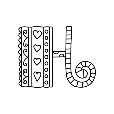 낙서 편지 H Abc 알파벳 알파벳 낙서 본문 Png 일러스트 및 벡터 에 대한 무료 다운로드 Pngtree