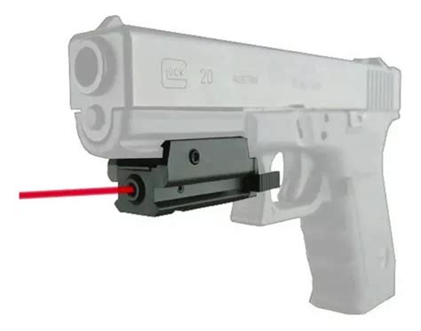 Mira Laser Vermelho Compacta Tatica Trilho 20mm Airsoft Frete Grátis