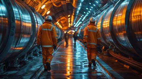 Premium Photo Nuclear Physicists Conducting Experiments Ai Generate
