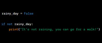 How To Use Python If Not Statement Different Use Cases