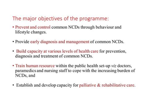 National Programme For Prevention And Control Of Cancer Diabetes Cvds