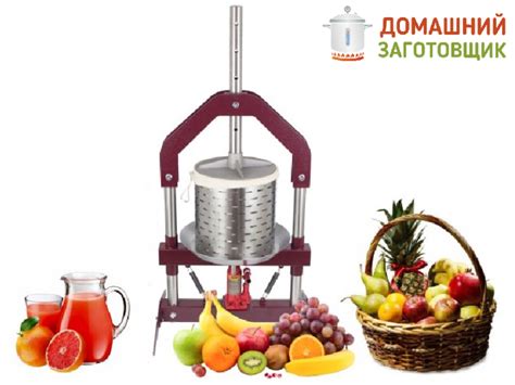 Пресс для фруктов и ягод | Блог Академия Заготовок