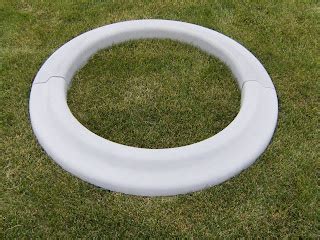 Concrete Yard Decor Tree Rings