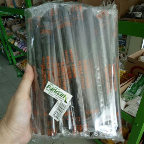 Jual Sedotan Bubble Straw Hitam Runcing Steril Shopee Indonesia