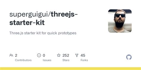 Github Superguigui Threejs Starter Kit Three Js Starter Kit For Quick Prototypes