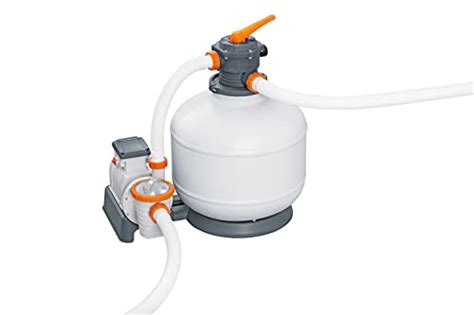 Pompe de Filtration avec Filtre à Sable pour Piscines Démontables