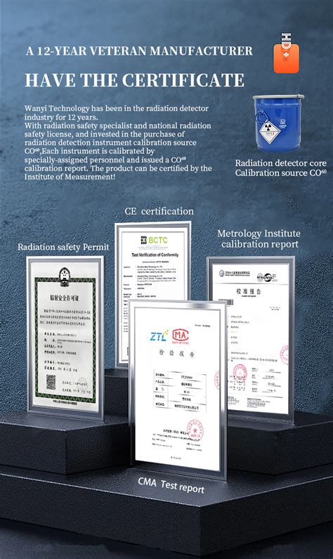 Radiation Detector Mr 50 Nuclear Radiation Leakage Detection And