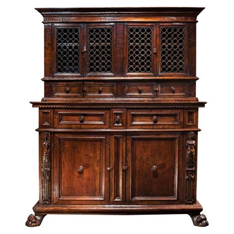 Glass And Walnut Wood Vertical Wall Cabinet For Sale At 1stdibs
