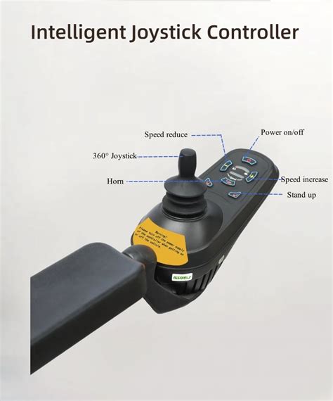 130kg Loading Remote Control Standing Up Electric E Power Wheelchair