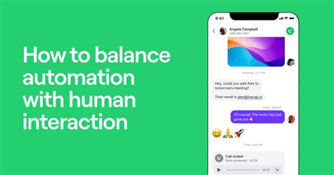 How To Balance Automation With Human Interaction Openphone Blog