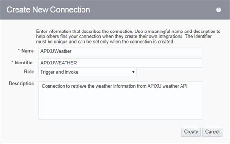 Create A Connection To The Api