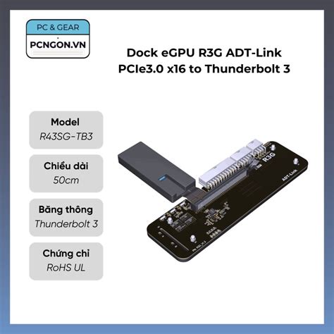 Dock Egpu Thunderbolt Usb Cửa Hàng Máy Tính Pcngon