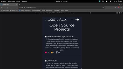 Github Abdul Mueed Shz Devfolio A Developer Portfolio Made In Quasar