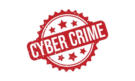 Cyber Crime Rubber Stamp Cyber Crime Rubber Grunge Stamp Seal Vector