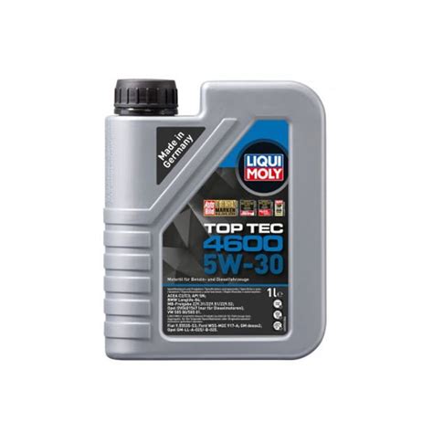 Liqui Moly Top Tec 4600 5w30 Engine Oil Bmw Mercedes
