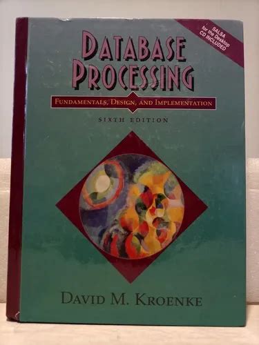 Libro Database Processing M Kroenke Mercadolibre