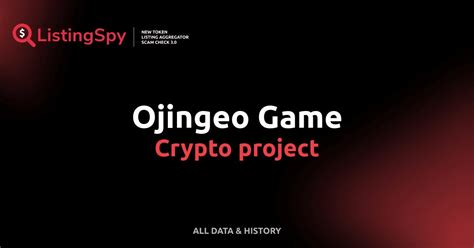 Ojingeo Game Crypto Project 오징어 Token Listings Events Analysis