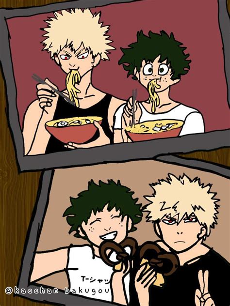Kacchan And Deku Enjoy Fun Photo My Hero Academia Amino