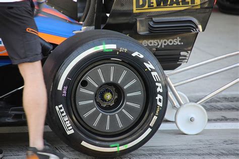 Mclaren Trials Led Wheel Cover Lights In F1 Post Season Testing