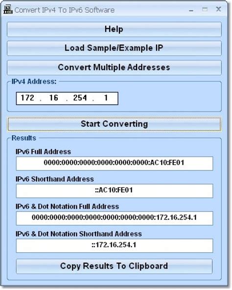 convert ipv4 to ipv6 скачать на windows бесплатно