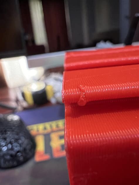 When I Print The Connector Part There Is A Blob That Makes The
