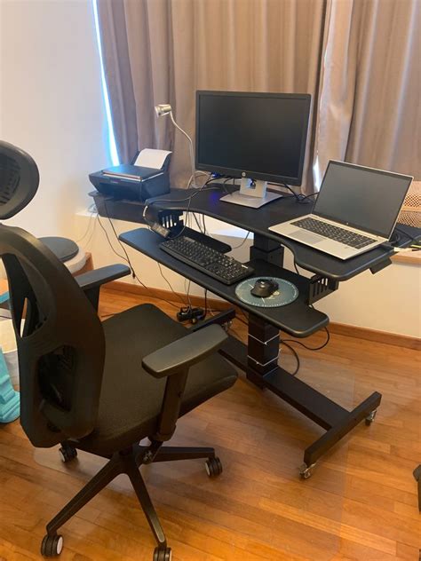 Movable Computer Work Desk Furniture And Home Living Furniture Tables And Sets On Carousell