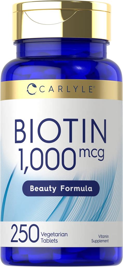 Trader Joes Biotin 5000 Mcg Dietary Supplement Health