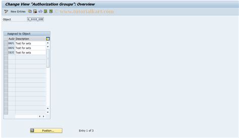 Ok18 Sap Tcode Maintain Authorization Groups