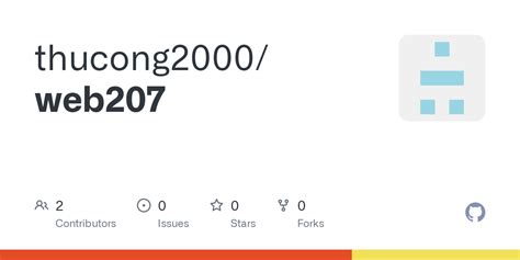 Github Thucong Web