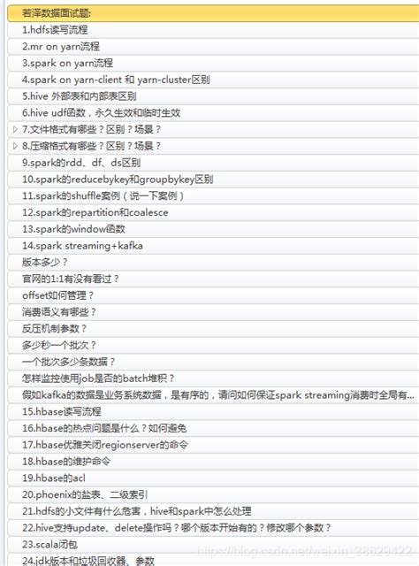 经典大数据题目数据的题目 Csdn博客