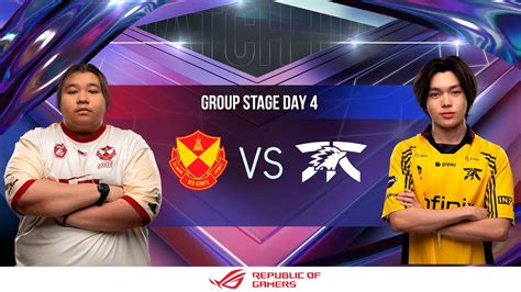 Selangor Red Giants Vs Fnatic ONIC DAY MLBB MSC X EWC Group Stage ENG YouTube