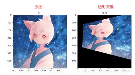 Opencv 透射变换透视旋转定律 Csdn博客