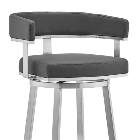 Wade Logan® Kellum Swivel Counter And Bar Height Barstool With Arms In