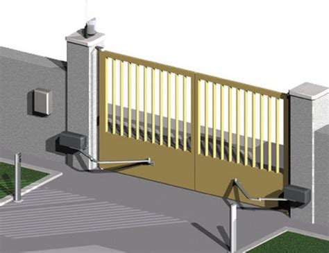 Articulated Swing Gate Opener System 24vdc Swing Gate Opener Solar