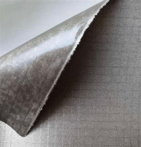 Rip Stop Faraday Rf Adhesive Fabric 5g Signal Blocking Material White