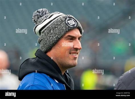 New York Giants Offensive Coordinator Mike Kafka Looks On Prior To The