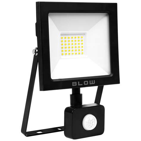 Naświetlacz LAMPA HALOGEN LED 30W czujnik ruchu Blow Sklep EMPIK