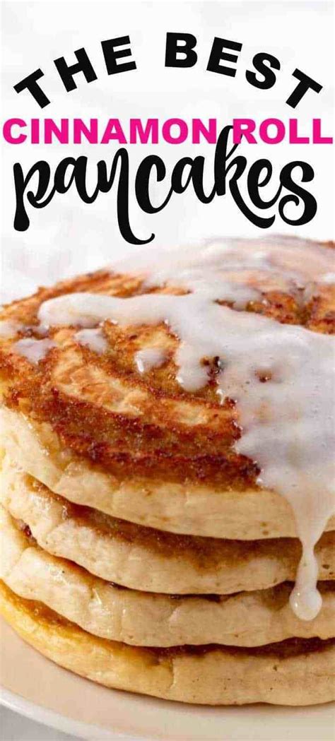 Cinnamon Roll Pancakes