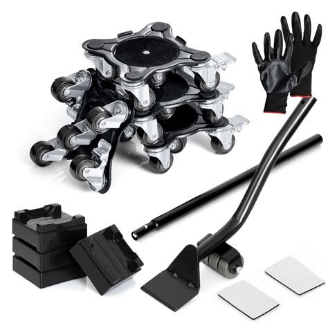 Heavy Duty Furniture Movers With Wheels Set Of 4 Furniture Dolly