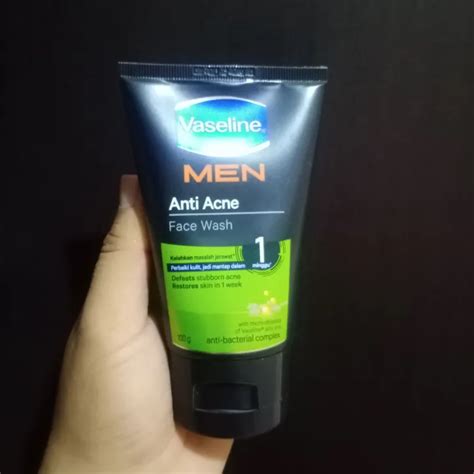 Vaseline Men Anti Acne Face Wash 100g Lazada Indonesia