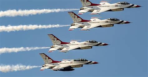 Usaf Thunderbirds In Titusville Florida March 11 2017 Photos By