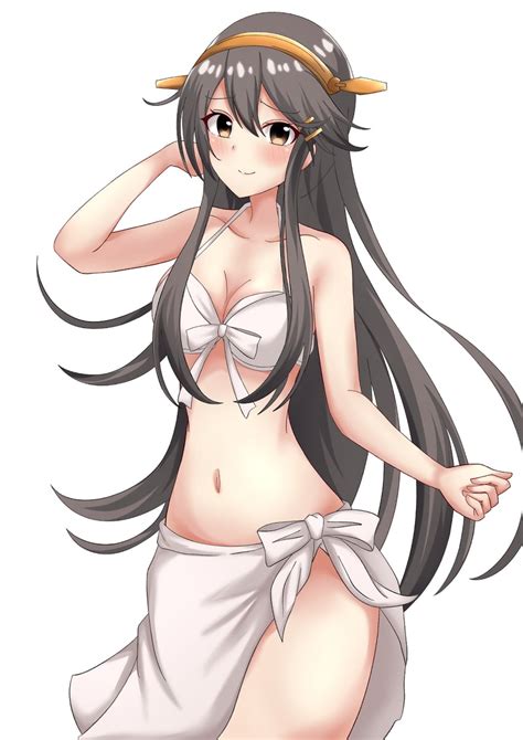 Haruna And Haruna Kantai Collection Drawn By Mottimotthi0711