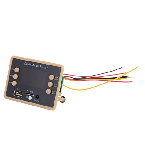 Módulo 50 Mp3 Módulo De Reproductor De Placa Decodificadora